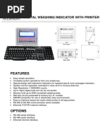 LP7516 Usermanual11.03.02 | PDF | Calibration | Weight