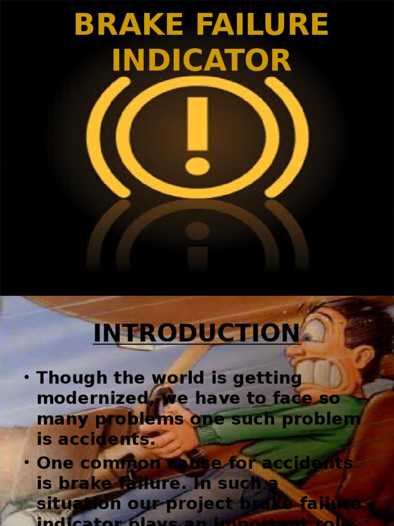 Automatic Brake Failure Indicator System | PDF | Operational Amplifier ...