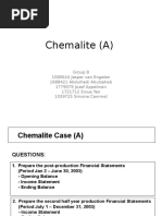Chemalite Inc. Case Study Solution | PDF | Cash Flow Statement | Dividend