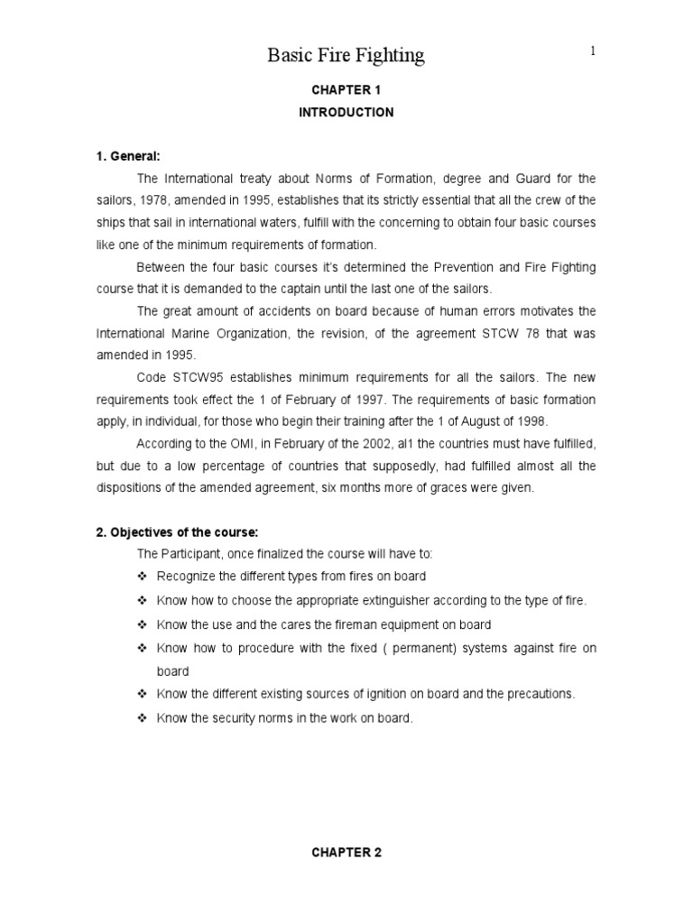 Basic Fire Fighting | Download Free PDF | Fires | Combustion