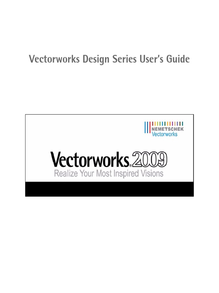 VECTORWORKS Design Series 2009 PDF | PDF | Framing (Construction) | 3 D Computer Graphics