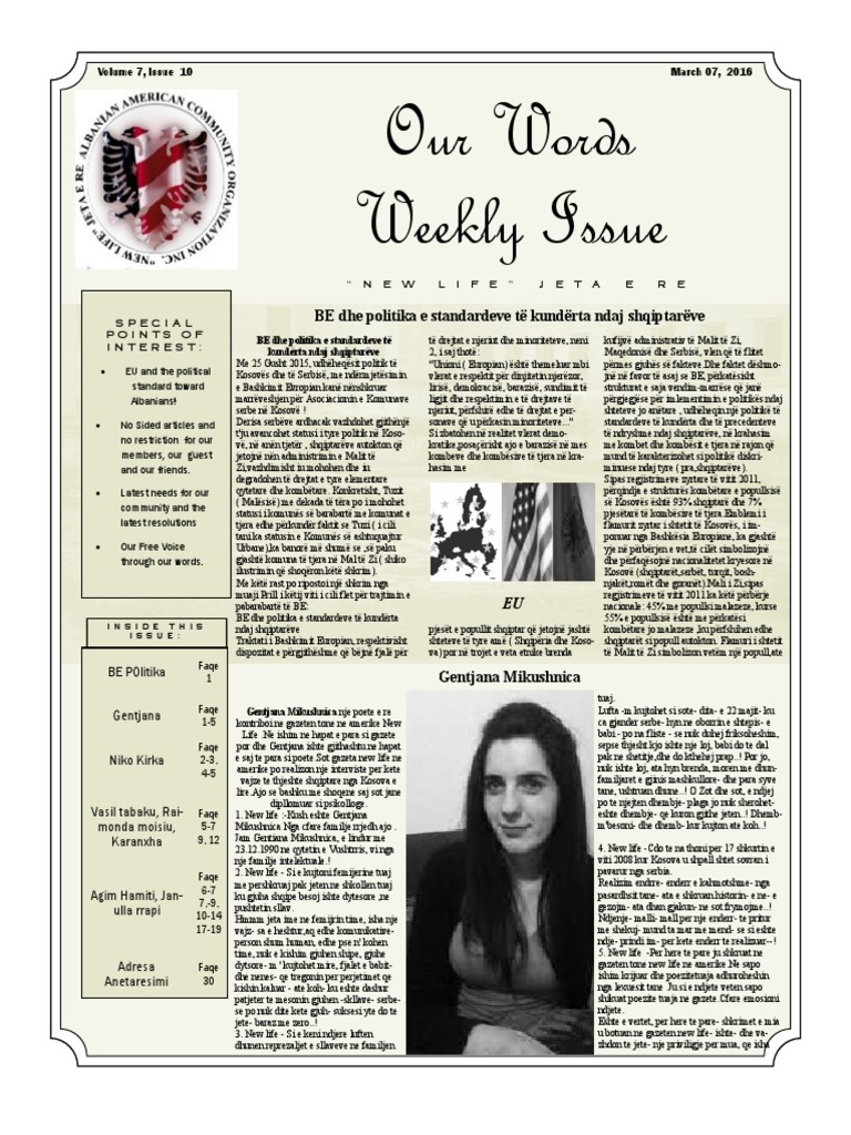 Newsletter Volume 7 Issue 10 | PDF
