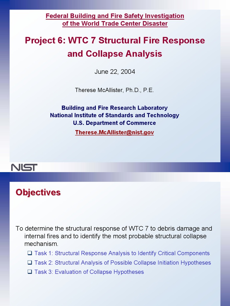 WTC 7 Collapse Analysis Report | PDF | World Trade Center (1973–2001 ...