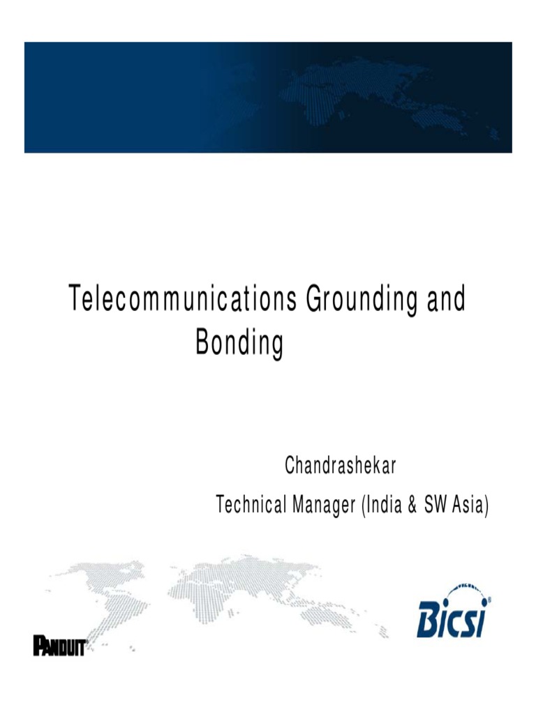 Telecommunications Grounding | PDF | Data Center | Electrical Conductor