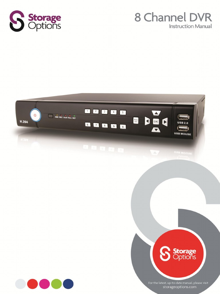 Storage Options 53294 8CH DVR Instruction Manual v.1.7 | PDF | Internet ...