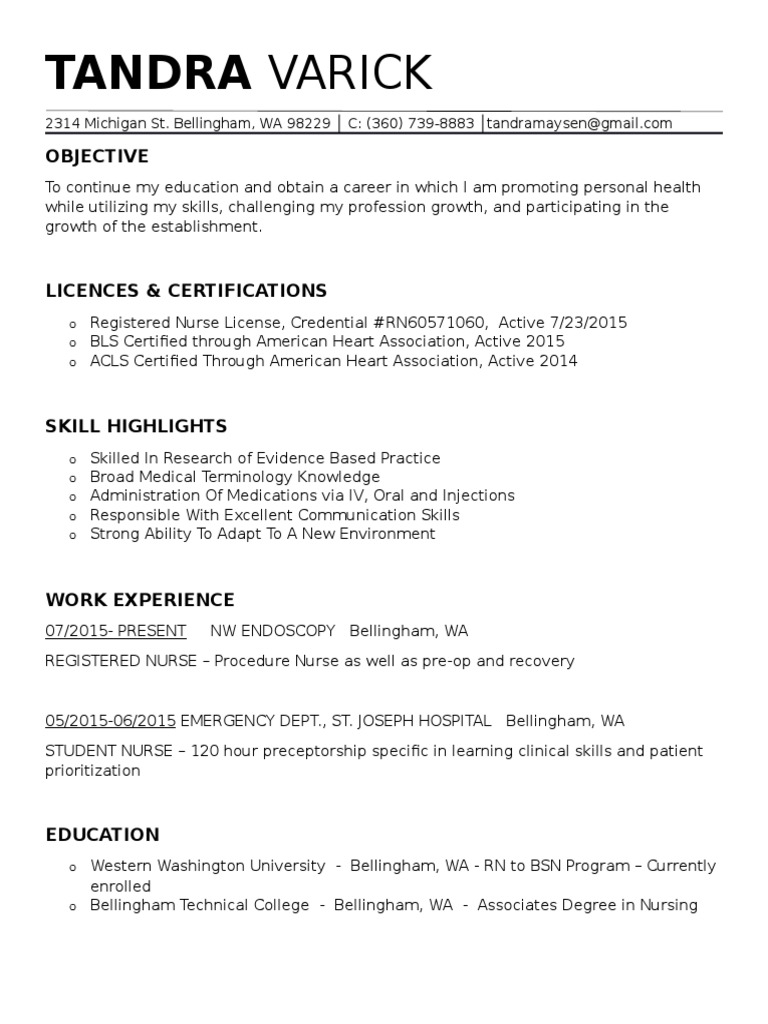 Tandra Resume | PDF