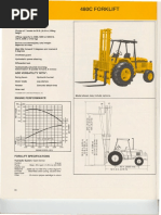 JLG 1255 Spec Sheet | PDF | Horsepower | Axle