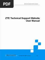 Default IP For ZTE | PDF | Router (Computing) | Login