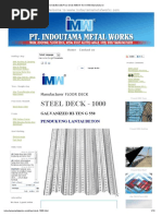 Tabel Honeycomb IWF Baja | PDF | Industrial Processes | Solid Mechanics
