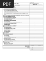 5S Warehouse Checklist | PDF | Warehouse