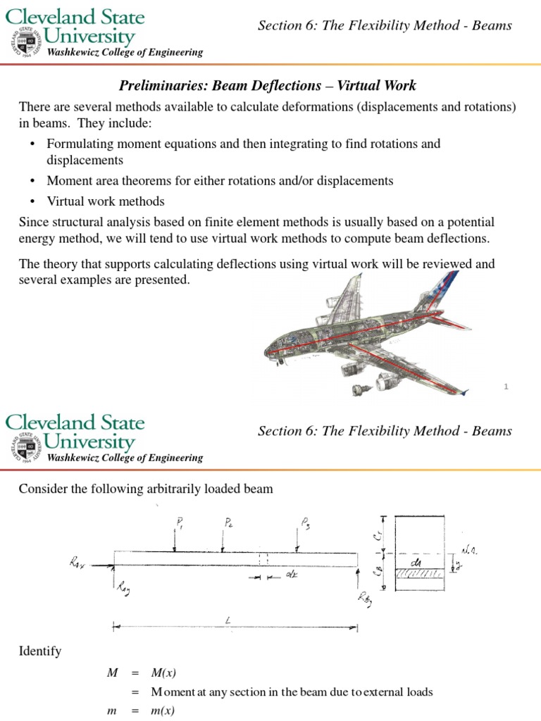 Flexibility Method | PDF | Beam (Structure) | Bending
