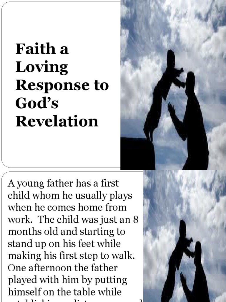 Faith Our Loving Response To God - S Revelation | PDF | Trinity | Faith