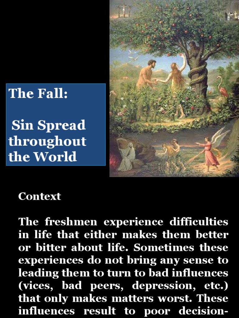 Sin Spread Throughout The World | PDF | Cain And Abel | Christianity