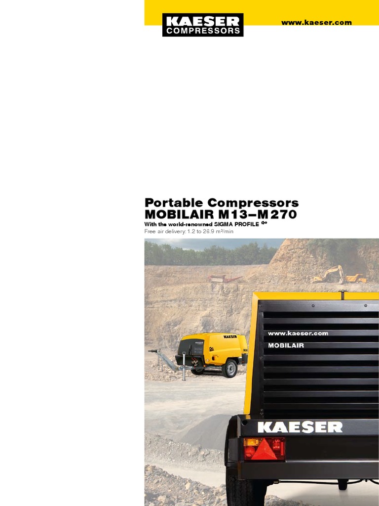 Kaeser Full Catalogue Mobiles | PDF | Manufactured Goods | Machines