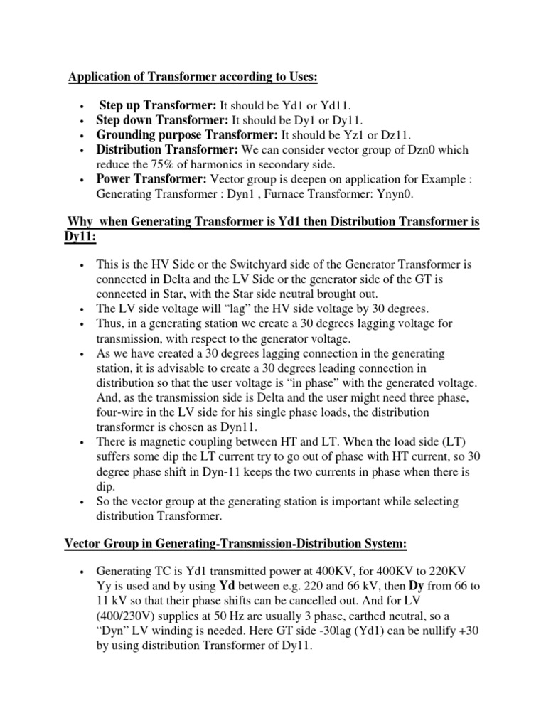 Application of Transformer According to Use | Transformer | Physical ...