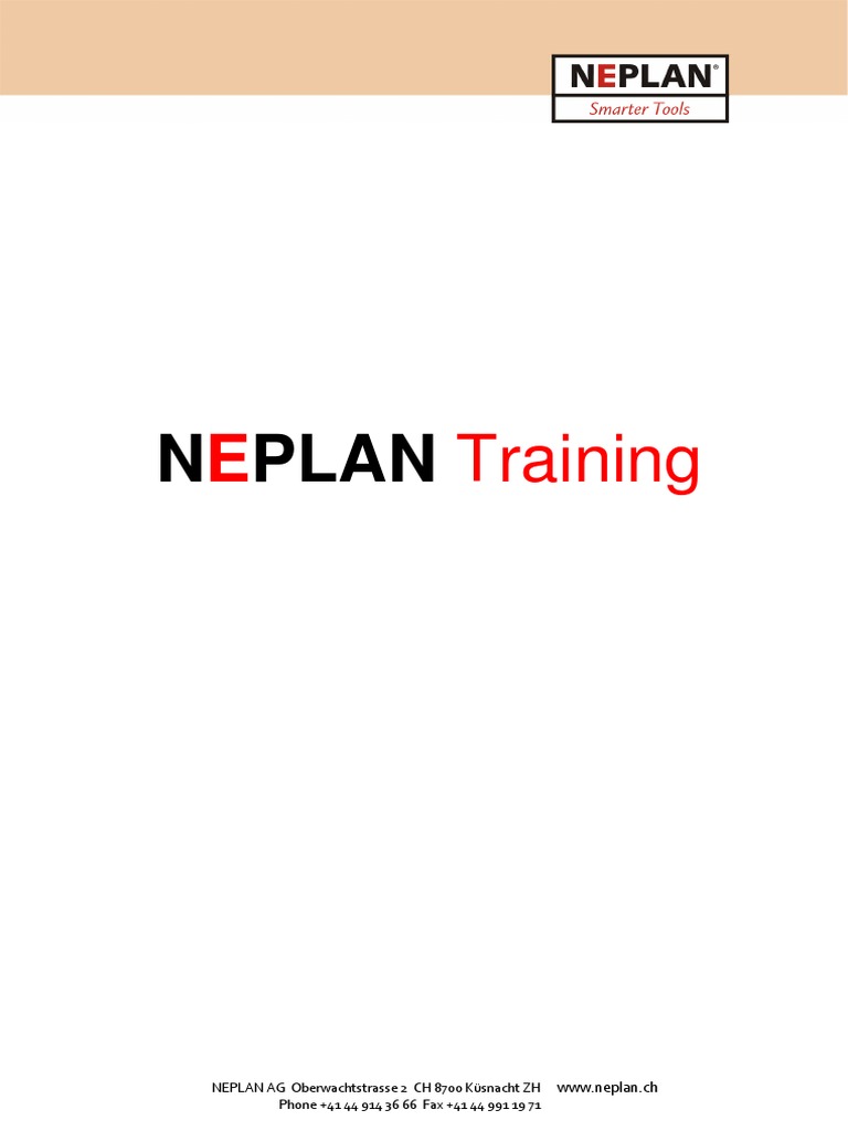 NEPLAN Training Program NEW PDF | PDF | Simulation | Computer Network