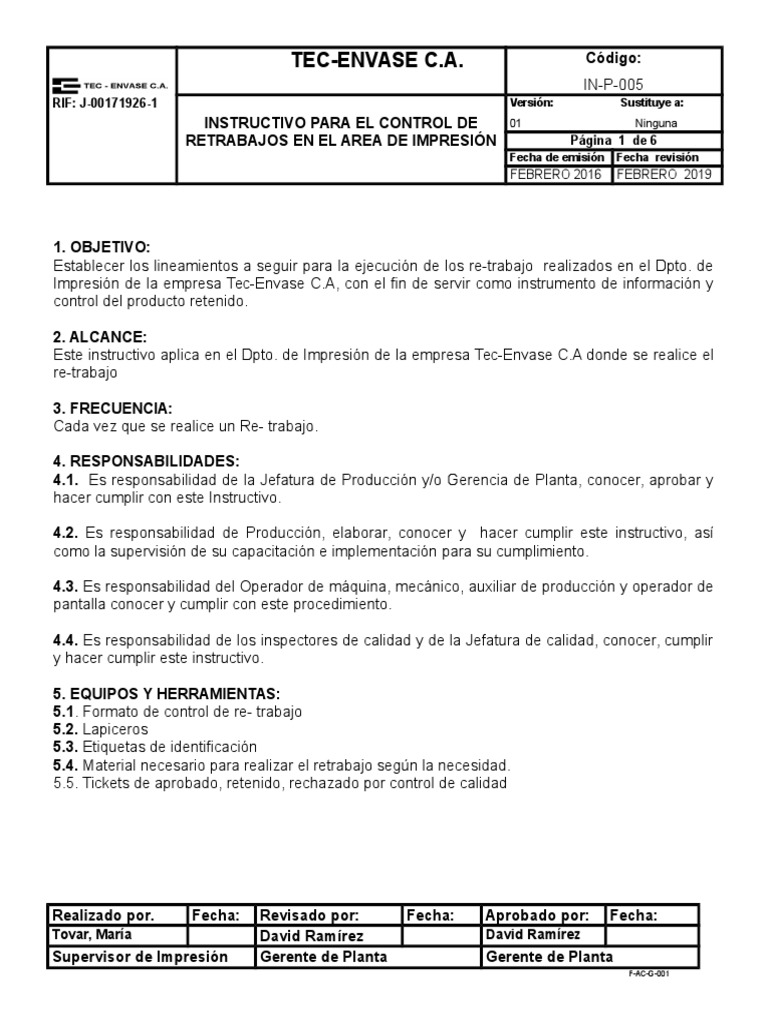 Retrabajos Impresion Listo1 | PDF | Business