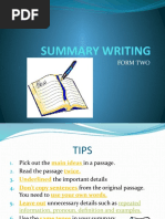 Note - Making and Summarising PPT 1 | PDF | Grammar | Linguistics