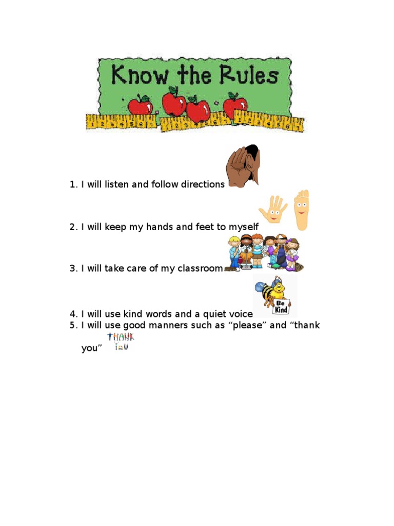 Class Rules | PDF | Foreign Language Studies