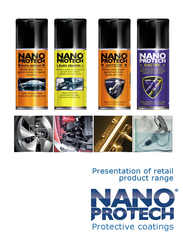 Brochure Nanoprotech For Retail | PDF | Corrosion | Rust