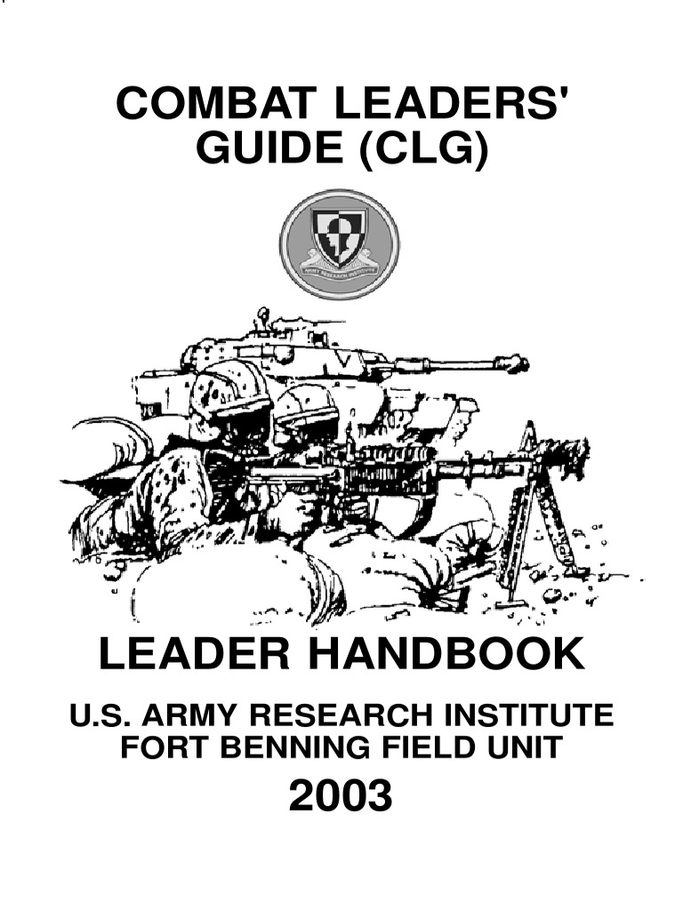 Combat Leader's Guide | PDF | Ambush | Reconnaissance
