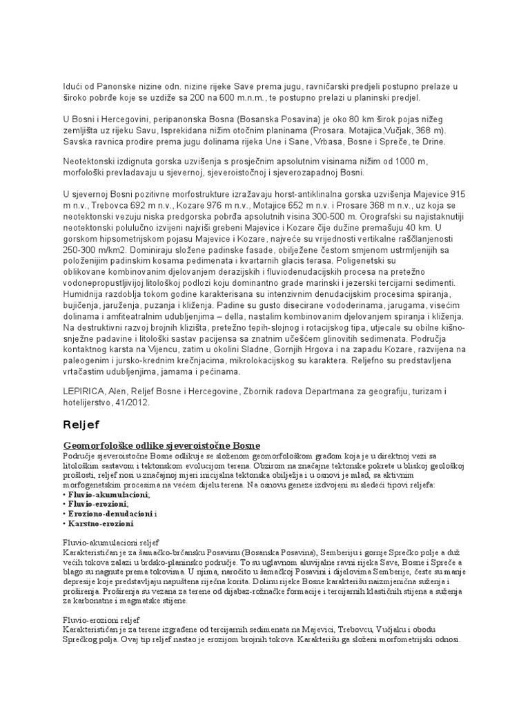 Peripanonska Bosna | PDF