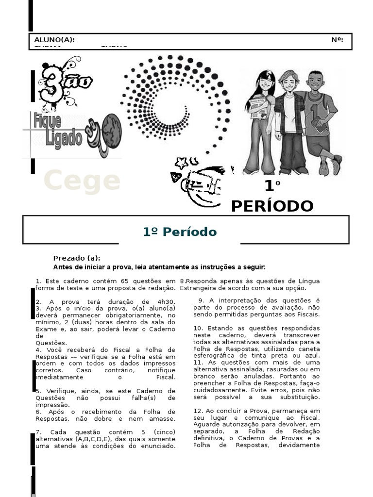 CAPA de Simulado | PDF