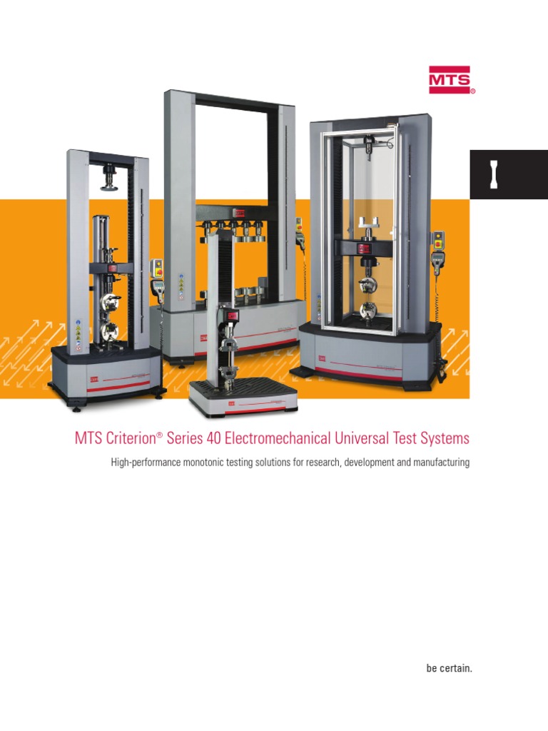 MTS Masina Universala Electromecanica | PDF | Calibration | Composite ...