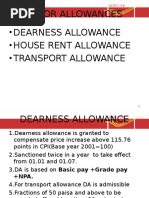 Central Govt TA/DA Rules Overview | PDF