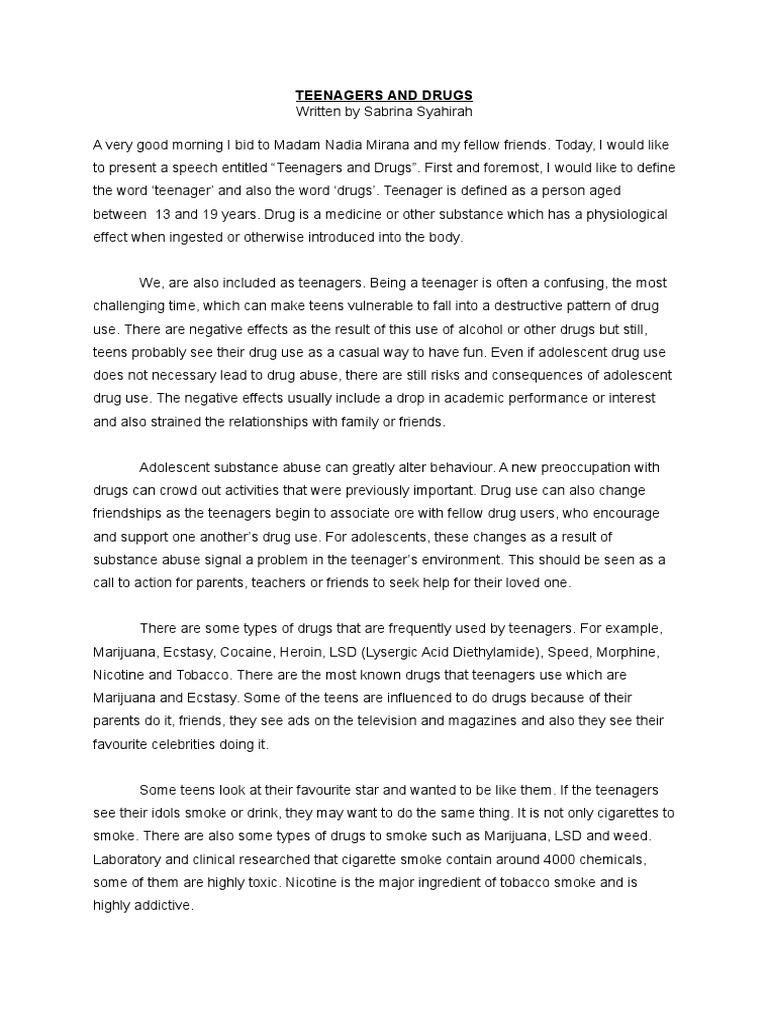 Public Speaking Text | Download Free PDF | Cannabis (Drug) | Substance ...