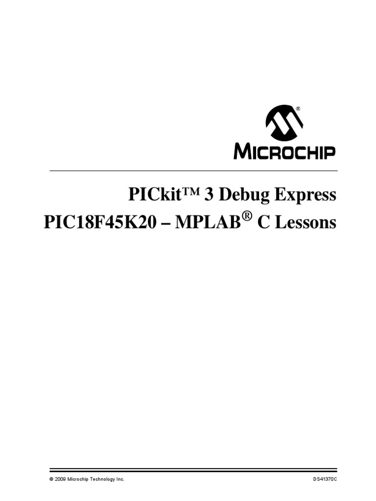 Mplab C Lessons Pdf Computer Data Storage Pointer Computer