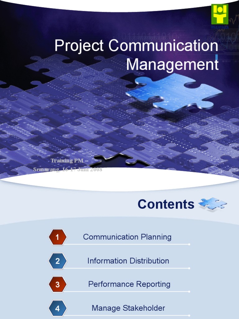 Project Communication Management | PDF | Information | Forecasting