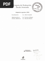 Protocolo de Prueba Raven: Formato y Diagnóstico | PDF