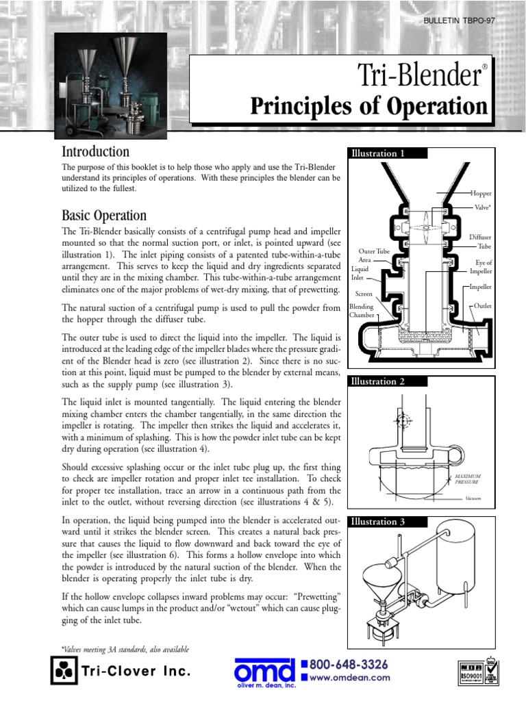 Tri Blender Theory | PDF