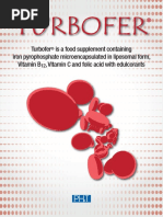 Lipofer Technical Report by Lipofoods | PDF | Iron | Dietary Supplements