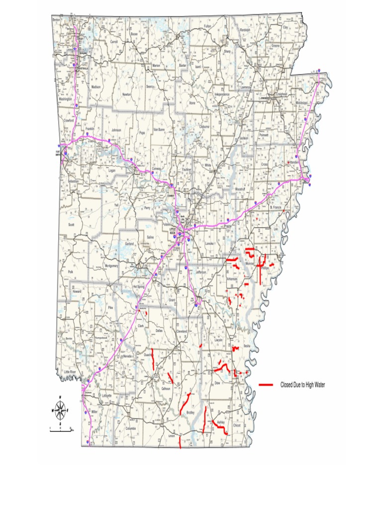 Arkansas Flood Map | PDF | Flood Control | Flood