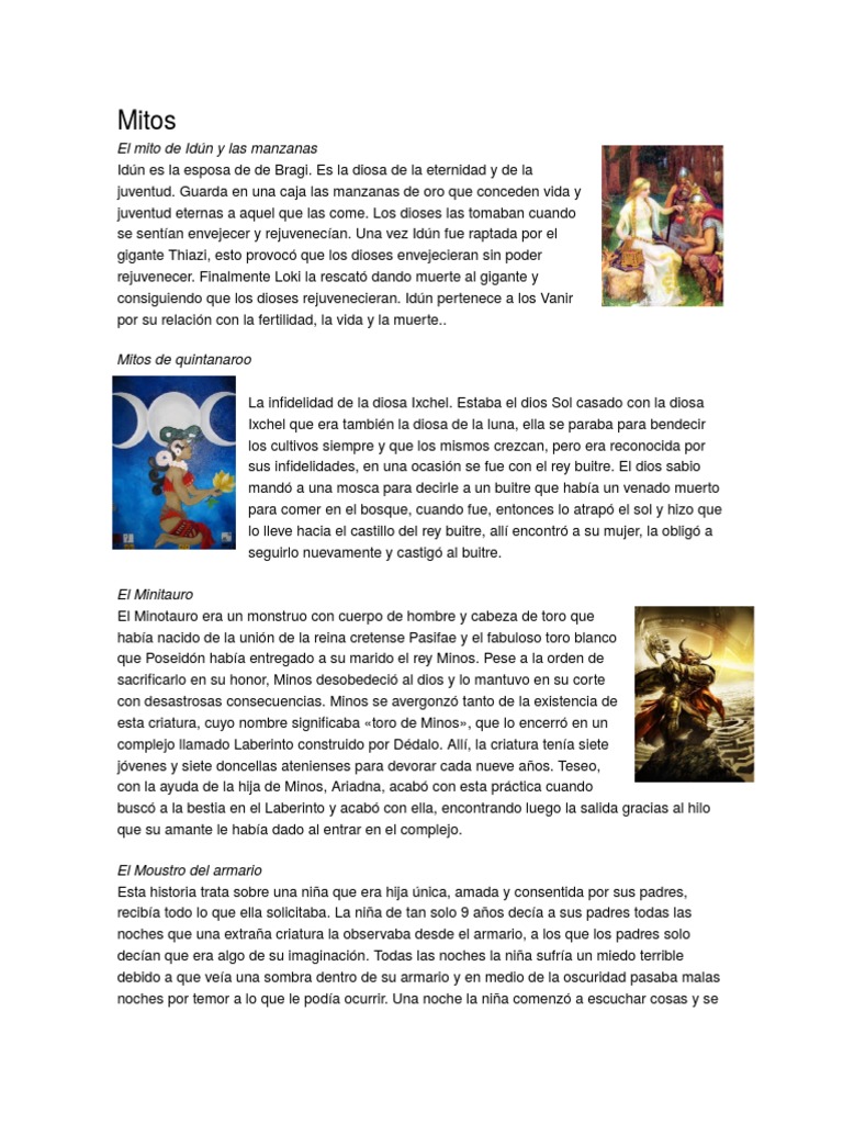 Antologia Mitos Leyendas Fabulas Cuentos | Thor | Sirena