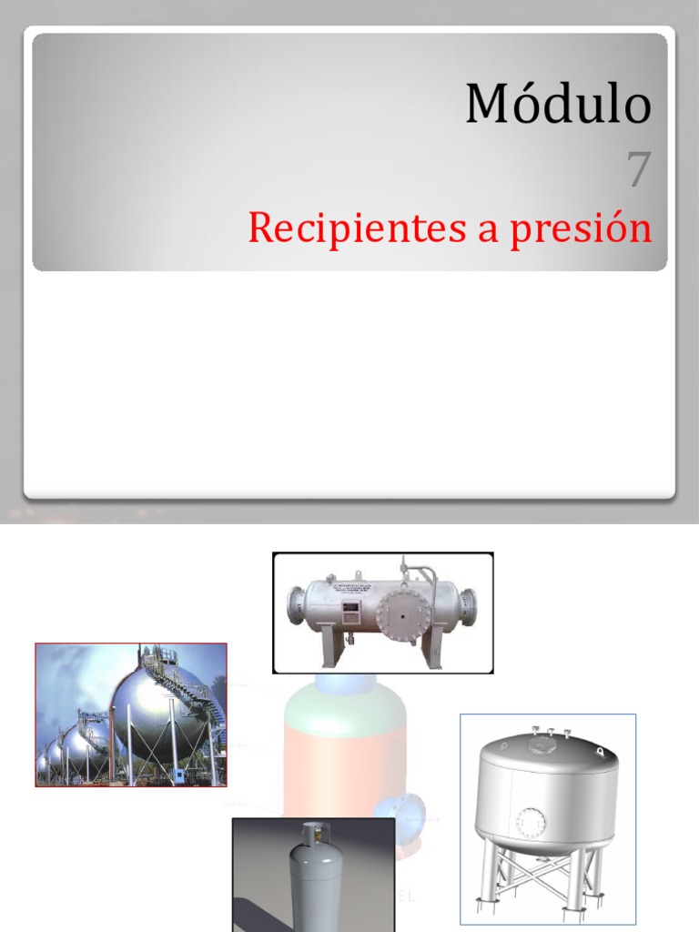 Módulo 7 (Recipientes a Presión) | PDF | Esfera | Sistema coordinado