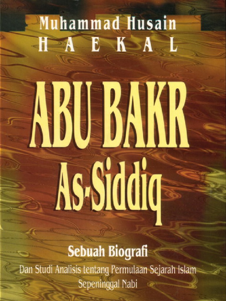 Muhammad Husain Haekal - Abu Bakar | PDF