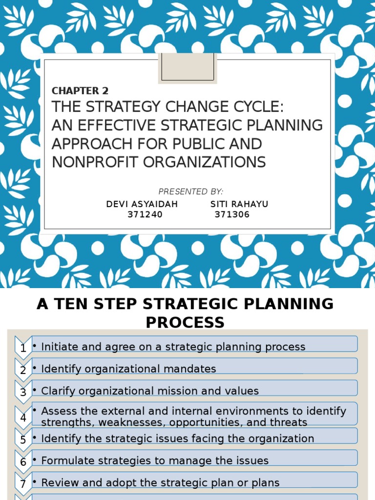 CHAPTER 2 The Strategy Change Cycle - Pengukuran Kinerja | PDF ...
