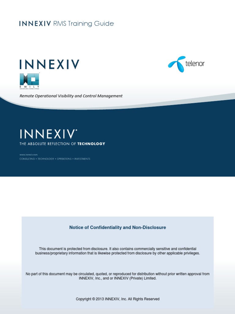 INNEXIV RTU Installation Batch 4 TP Training PDF | PDF | Battery ...