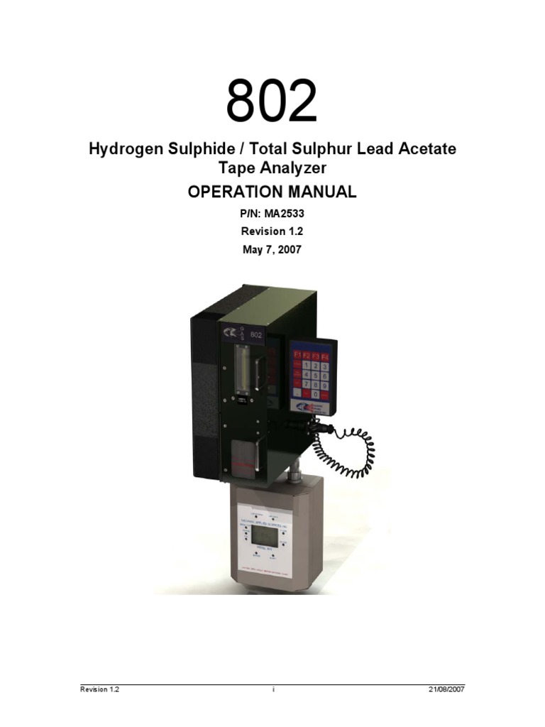 802 Manual - Rev 1.2 21 August 2007 (Single Stream) | PDF ...