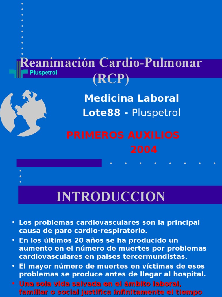 RCP | PDF | Reanimación cardiopulmonar | Medicina
