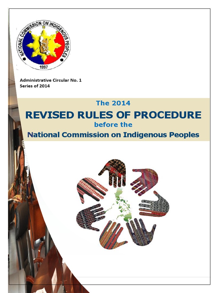 RRP NCIP Rules of Procedure | PDF | Judgment (Law) | Mediation