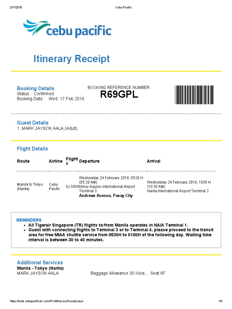 Cebu Pacific | PDF | Fee | Travel Visa