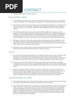 Dominant and Submissive Agreement | PDF | Bdsm | Dominance And Submission
