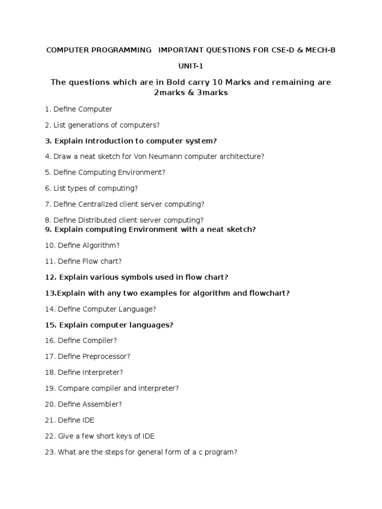 Cds Important Questions | PDF | C (Programming Language) | Pointer ... Cds Important Questions | PDF | C (Programming Language) | Pointer ...