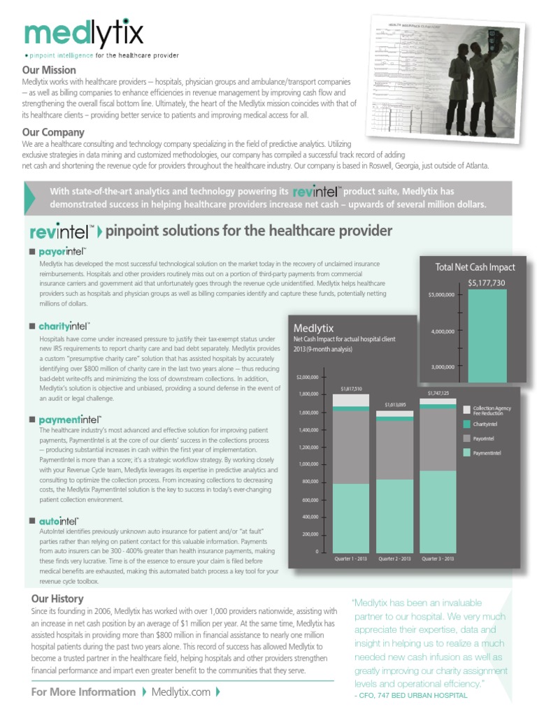 RevIntel - Pinpoint Solutions For The Healthcare Provider | PDF ...