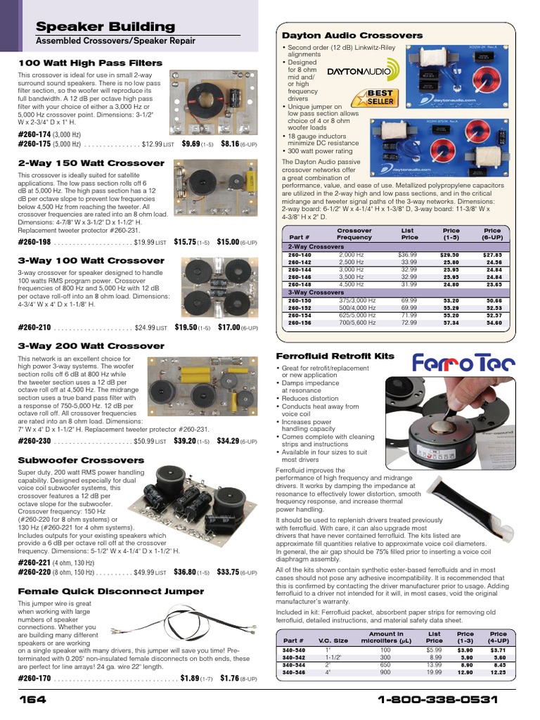 Parts Expres Parts-Express-2015-Catalog-Pg-164.pdfs 2015 Catalog PG 164 ...