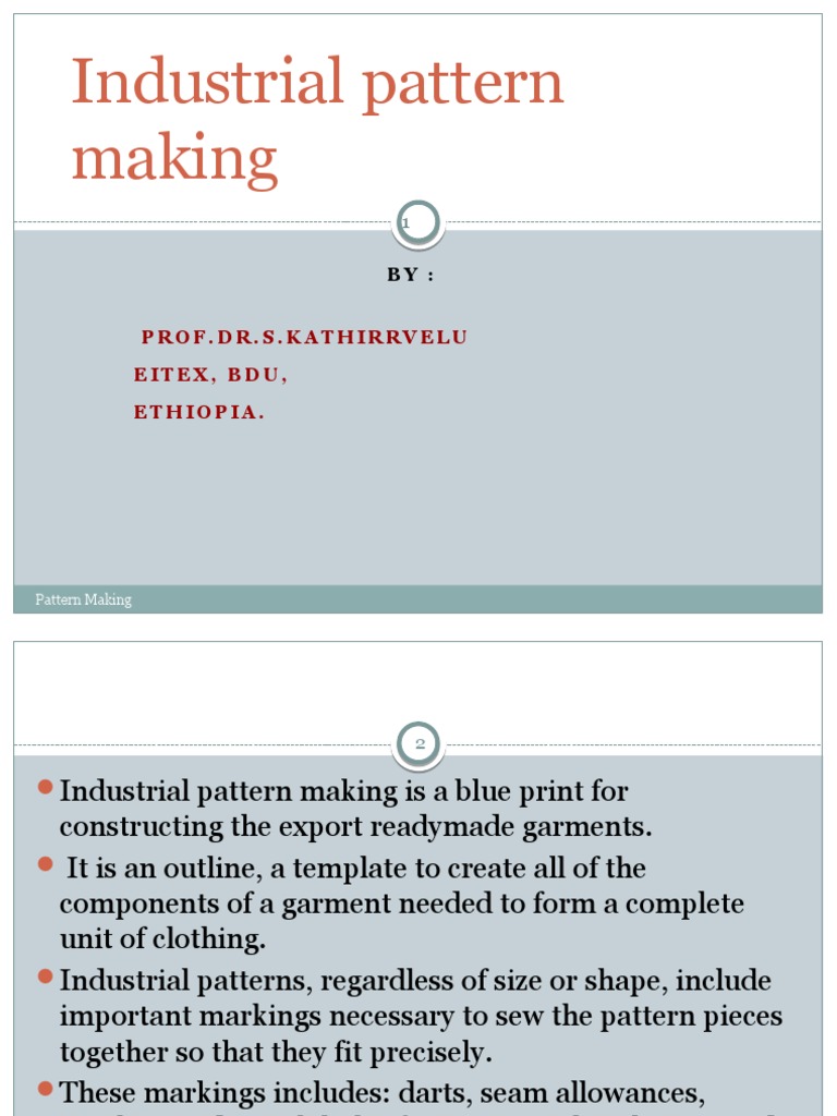 Industrial Pattern Making | PDF | Clothing | Crafts